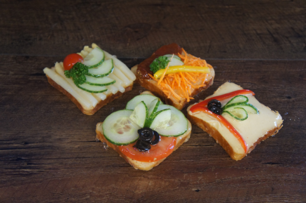 Belegte Brötli ganz VEGAN, nach Kundenwunsch - Beck Maier